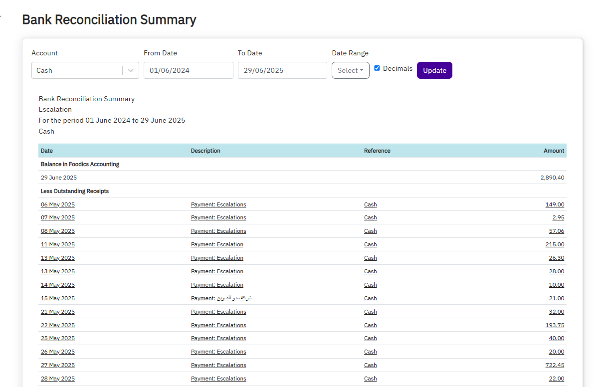 Managing Bank Accounts in Foodics Accounting – Foodics - Help Center