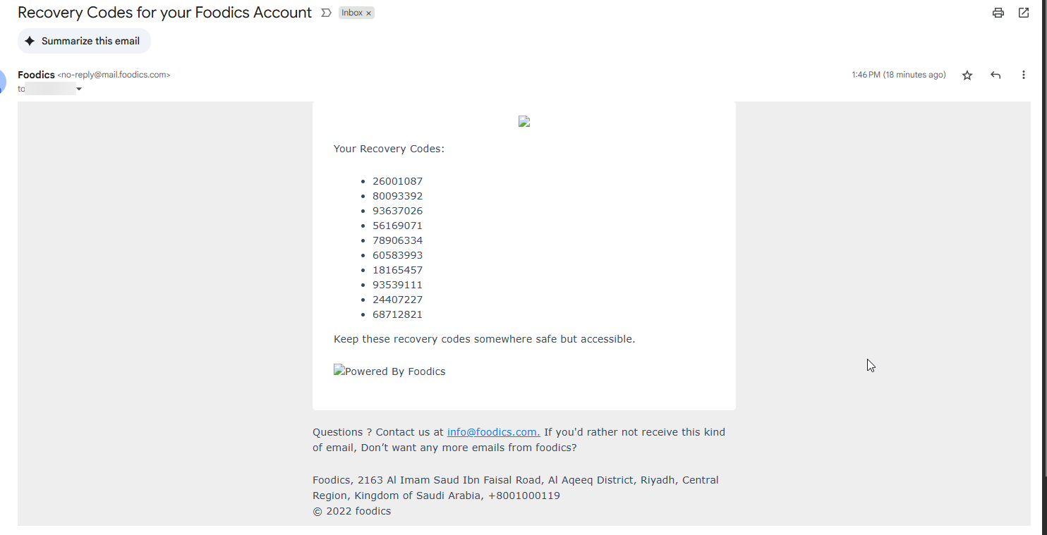 How to enable Two-Factor Authentication for your Foodics Console ...