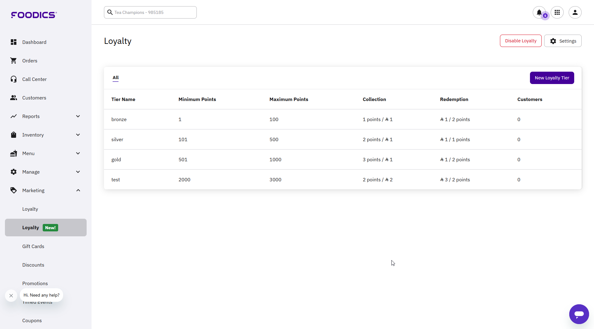 How to activate new Foodics Loyalty? – Foodics - Help Center