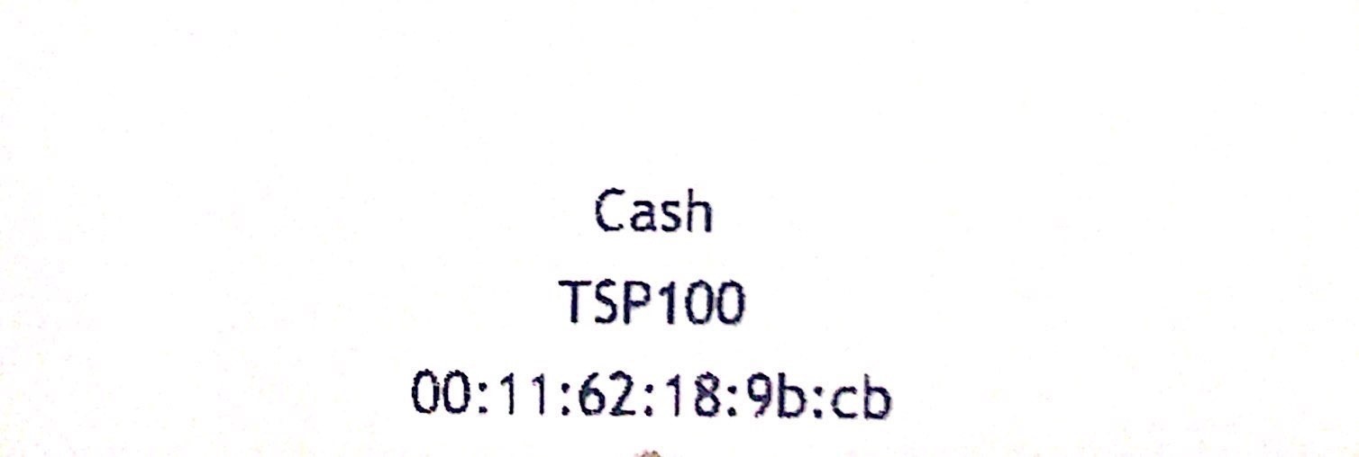 Star TSP143IIIBI - How to Connect the Printer – Foodics - Help Center